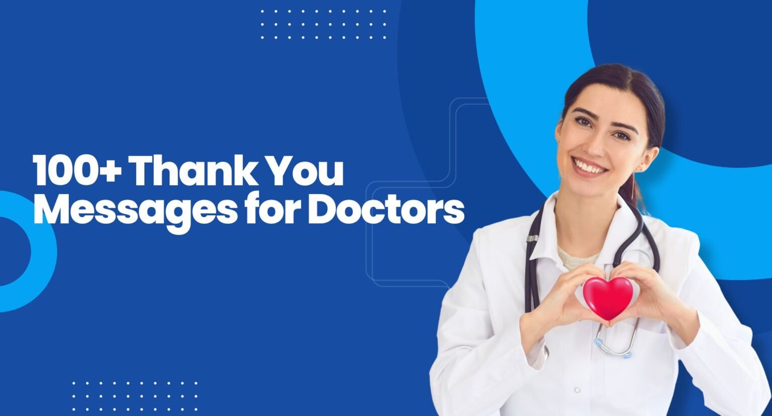 Thank You Messages for Doctors – 100+ Notes & Quotes