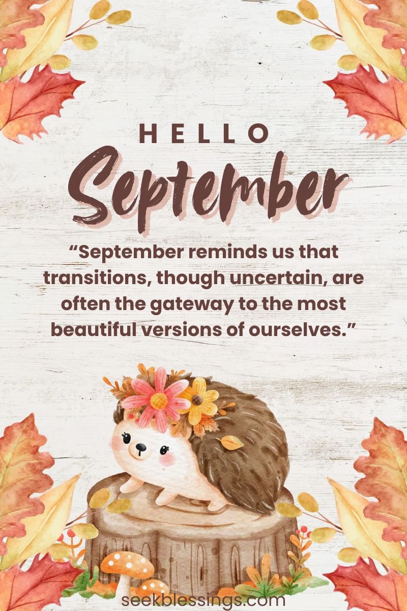 110+ Motivational September Quotes to Embrace Fall, Change & New Beginnings