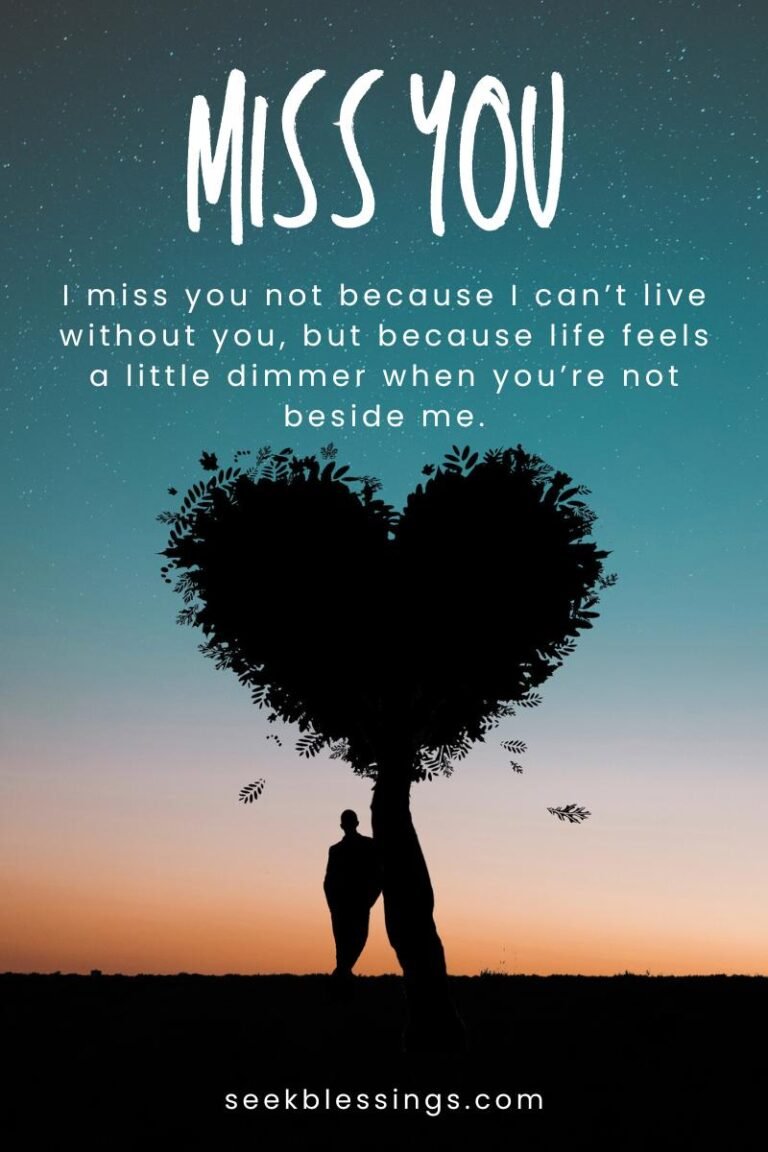 Heartfelt 75+ I Miss You Quotes for Every Emotion